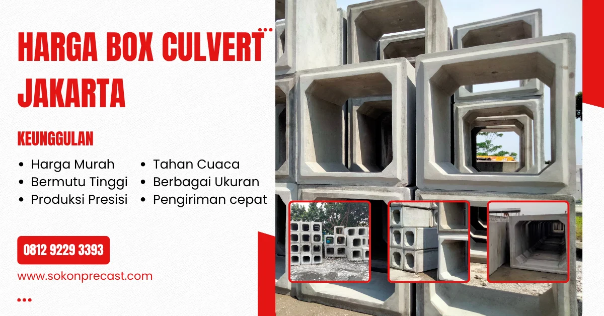 Harga Box Culvert Jakarta Terbaru 2026 | Harga Pabrik Termurah